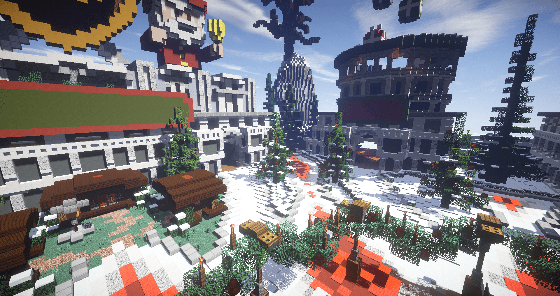 Kış Temalı - Minecraft Lobi/Spawn - #CL Build | Türk Oyuncu Forumu ...